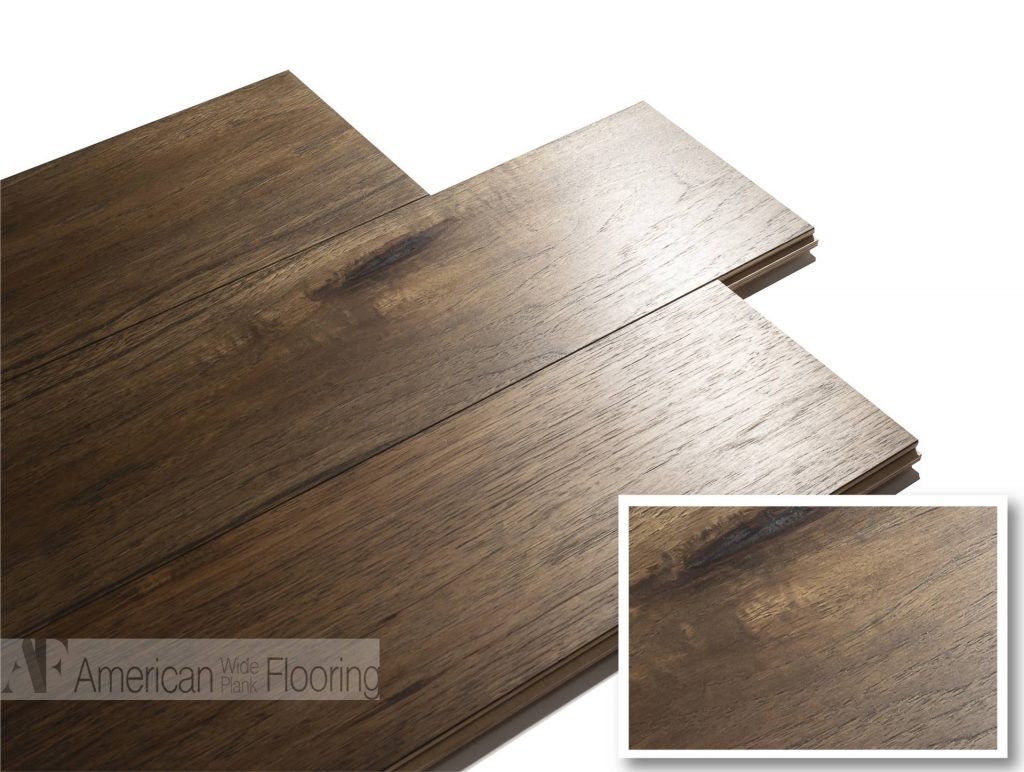 Hickory Floor Colors in Select Narural and Light Character